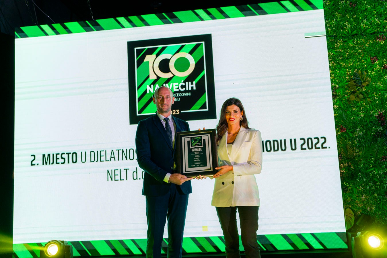 Neltu BiH dodeljeno priznanje „100 najvećih“ | NELT