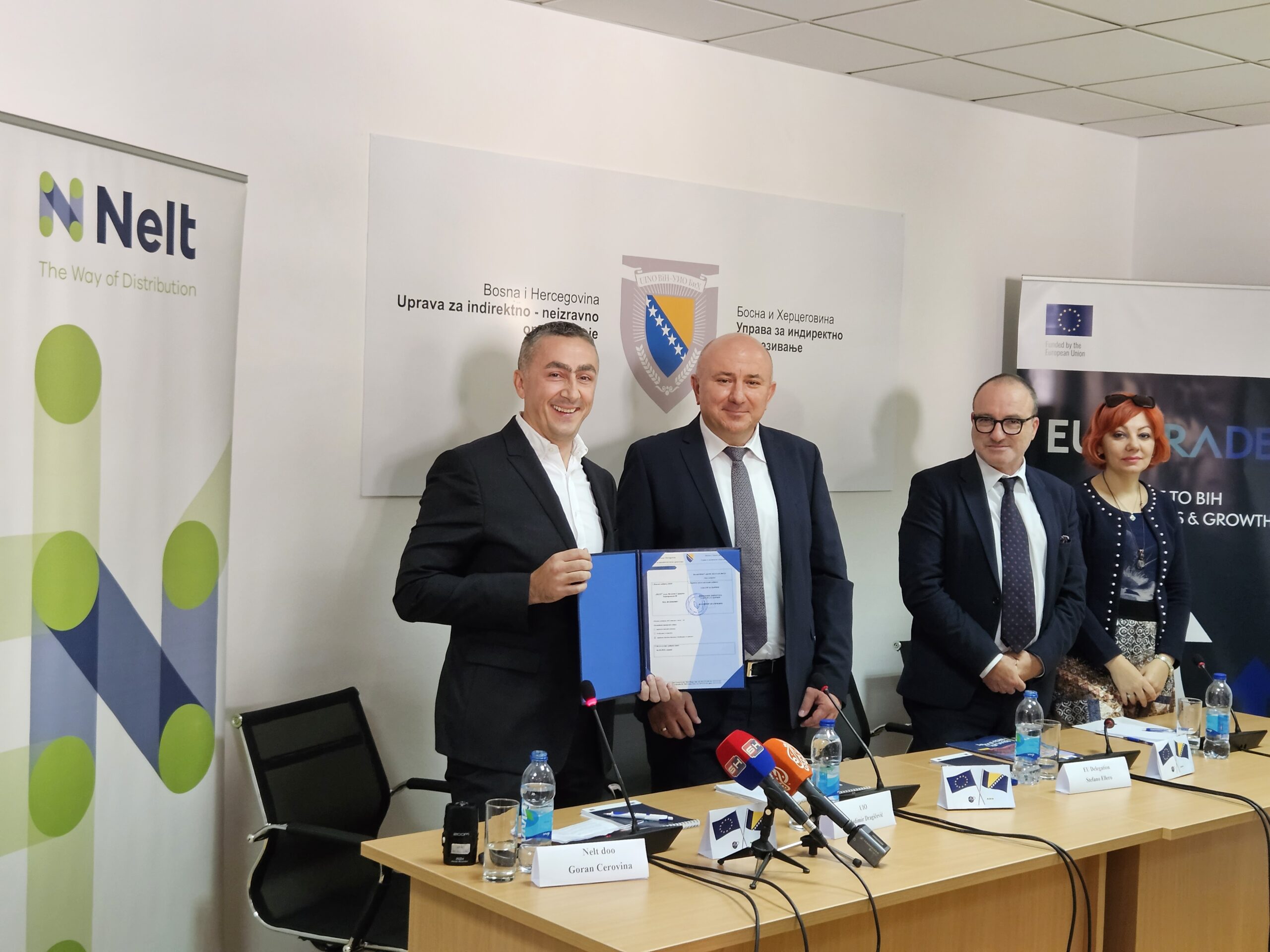 Nelt BiH stekao status ovlašćenog privrednog subjekta (AEO) | Nelt