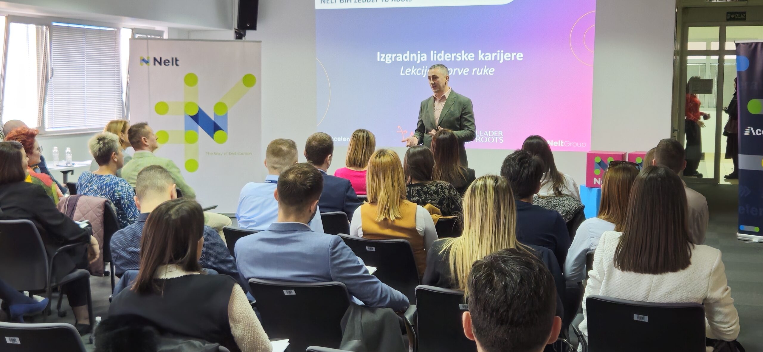 Polaznici AmCham BiH programa "Leader Roots" u poseti Neltu | Nelt