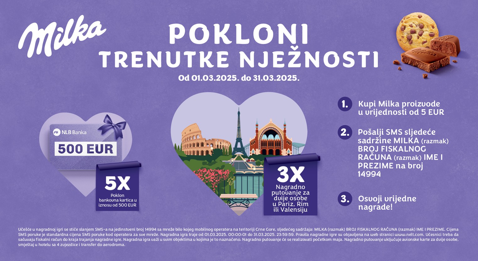 Počinje nagradna igra „Milka – nježnost koja nagrađuje | Nelt